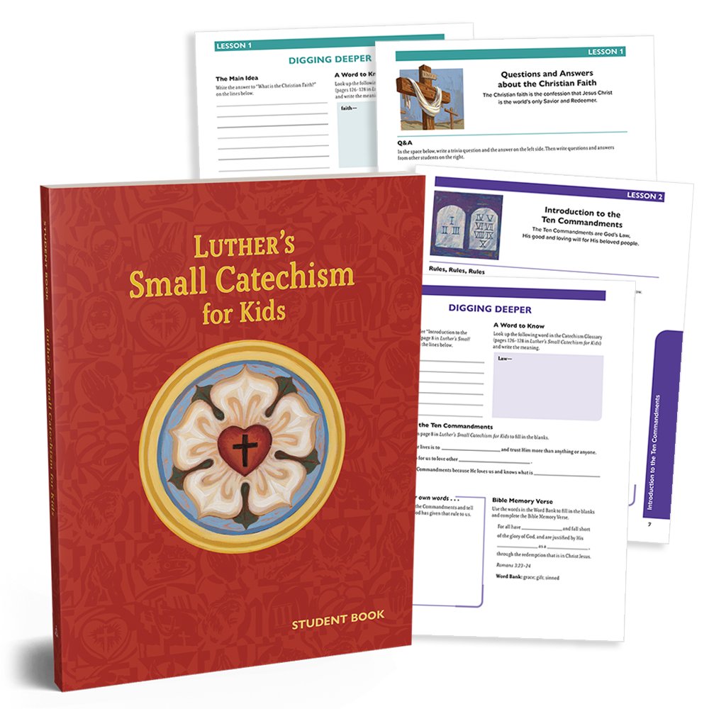 Catechism for Kids Curriculum Landing Page